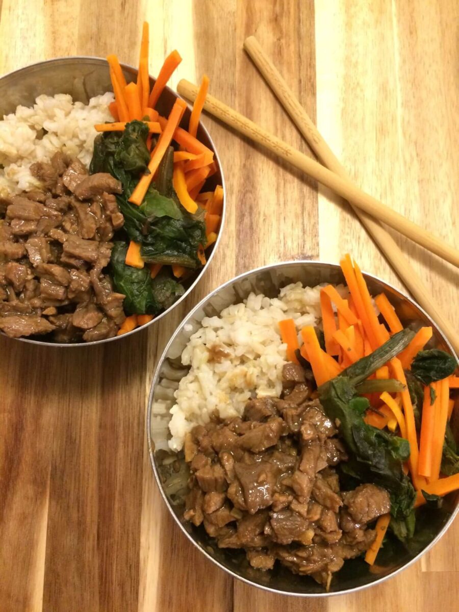 Mongolian Beef Bowl - Garden to Griddle